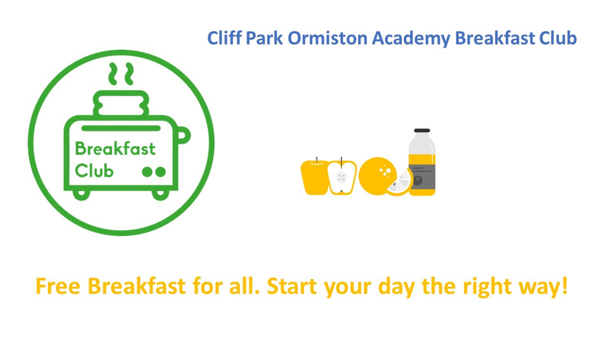 Cliff Park Ormiston Academy - School Diner & Breakfast Club